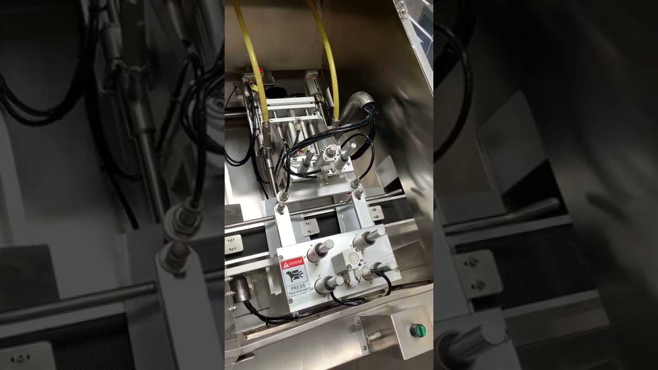 BID ON EQUIPMENT Item 399191 ALPHA PACK Face Sheet Mask Machine BID ON EQUIPMENT Item 399191 ALPHA PACK Face Sheet Mask Machine
