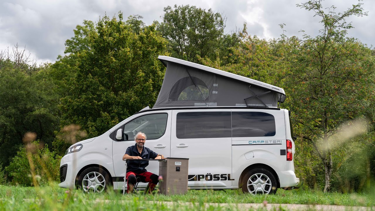 Pössl CAMPSTER – VOLL ausgestatteter Camping-Van ab 49.999 € - YouTube