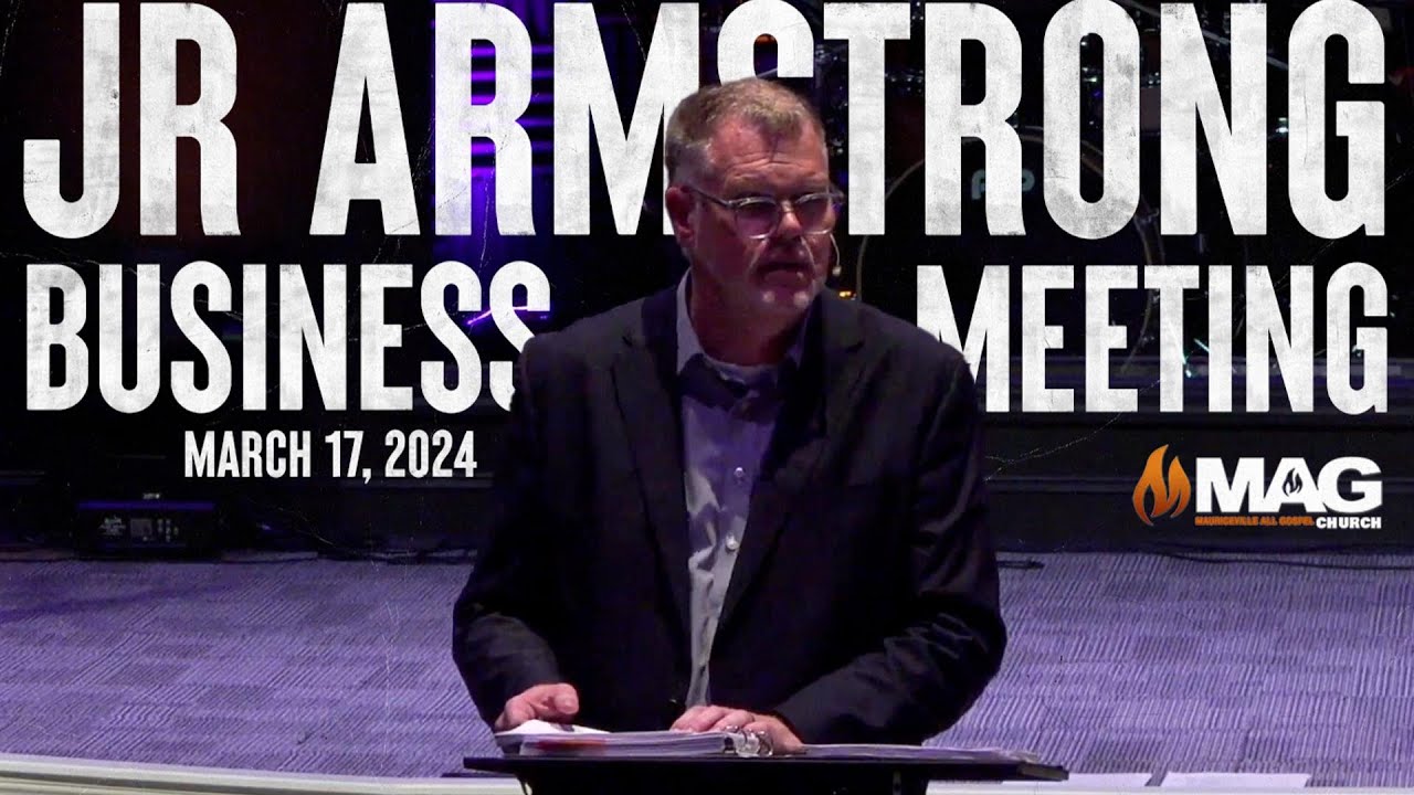 JR Armstrong is leaving the Assemblies of God. But why? - YouTube