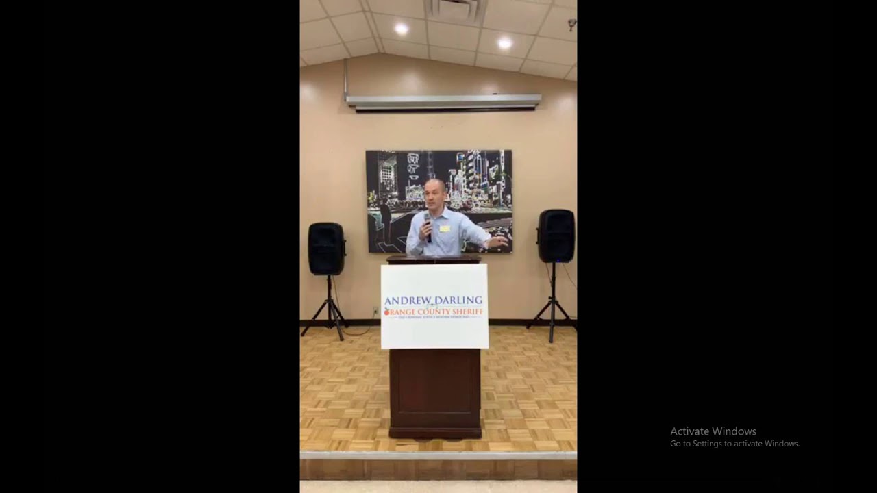 Andrew Darling Transparency of Law Enforcement - YouTube