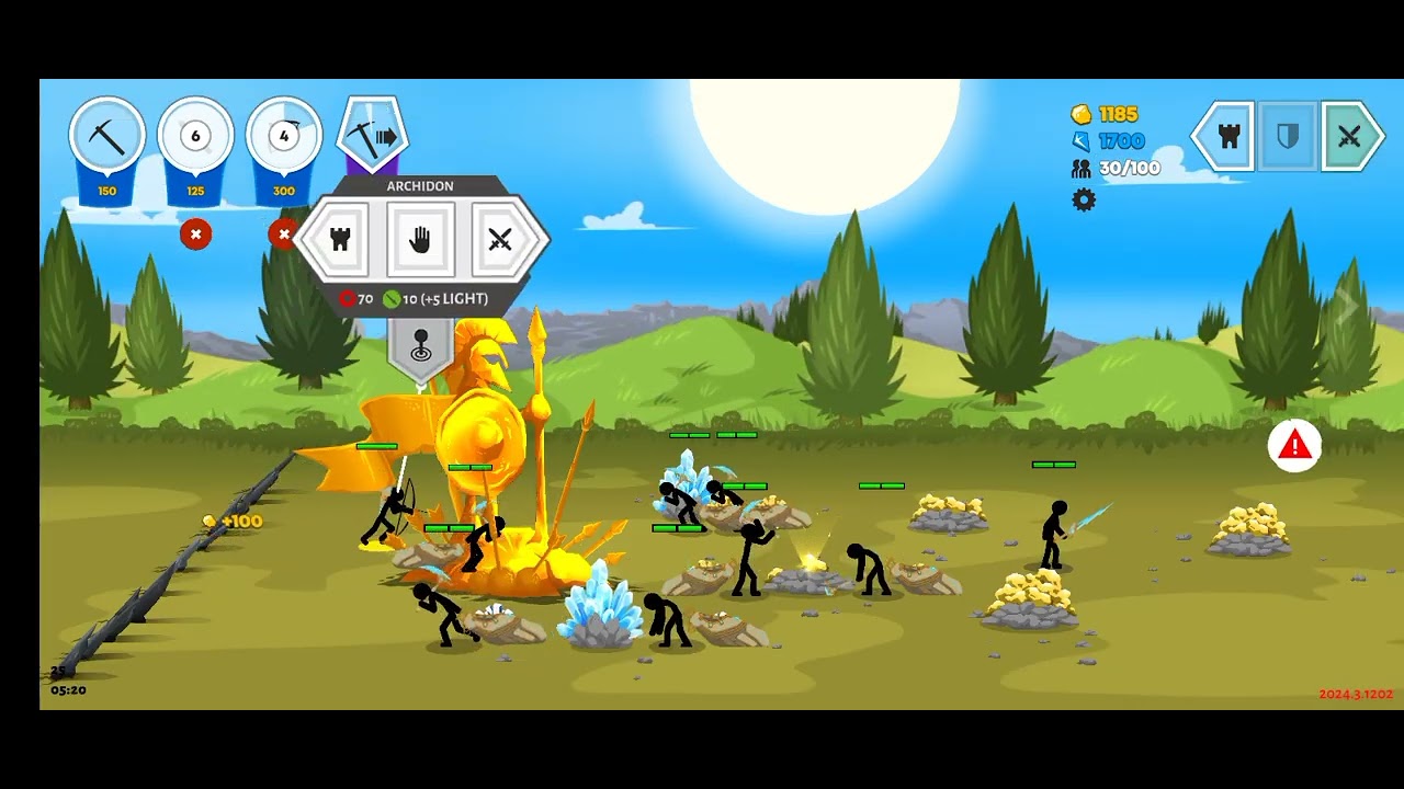stick war 3 campaign intro+level 1-2 - YouTube