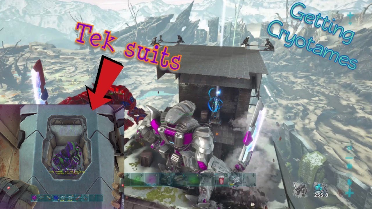 GRIEFING TEK BASES ON EXTINCTION, GETTING TEK LOOT/TAMES, ARK OFFICIAL ...