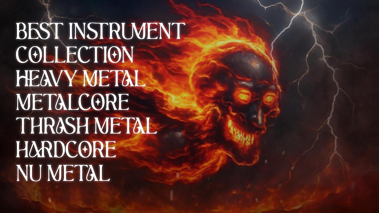 🔥 Best Instrument Collection: Heavy Metal, Metalcore, Thrash, Hardcore ...