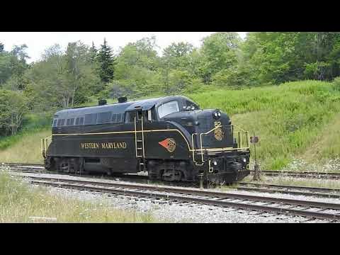 Western Maryland BL2 #82 at Spruce, WV, 2019 - YouTube