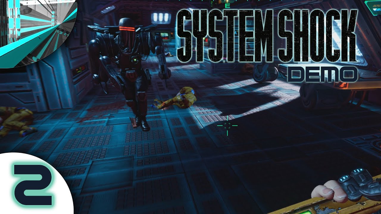 Let's Play System Shock Demo (part 2 - Cyborg Mantis) - YouTube