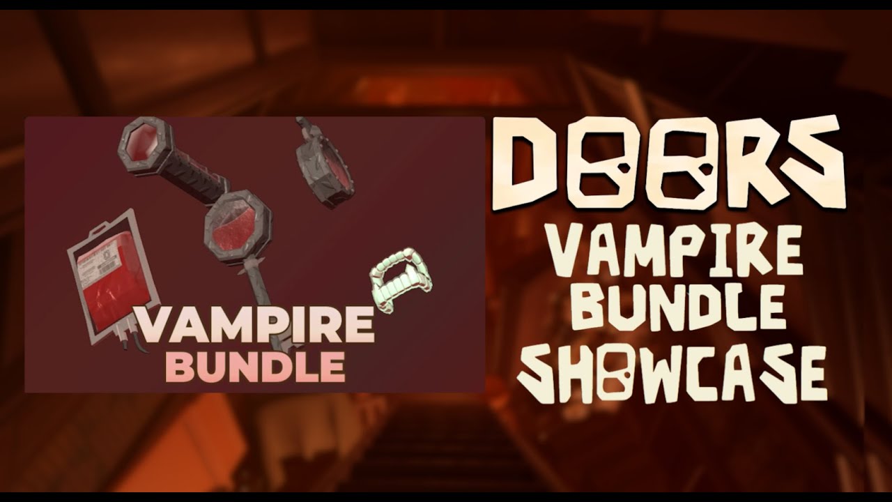 Roblox DOORS Vampire Bundle In Game Showcase - YouTube