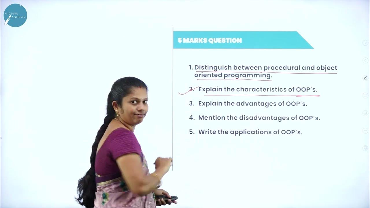 Day 05 Computer Science Ii Puc Basic Concepts Of Oop L2 Youtube
