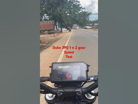 Ktm duke 390 speed test #bs6|2023 raw video - YouTube