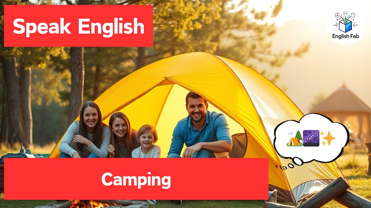 🏕️【Camping】Essential English Phrases & Vocabulary for Beginners 🌲 - YouTube