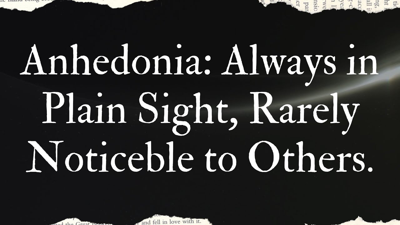 Example of Surging Cold Rage/Anhedonia Episode While Recording - YouTube