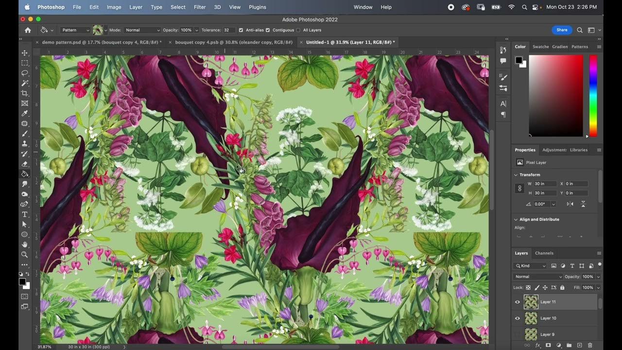 Pattern Demo 2 - YouTube