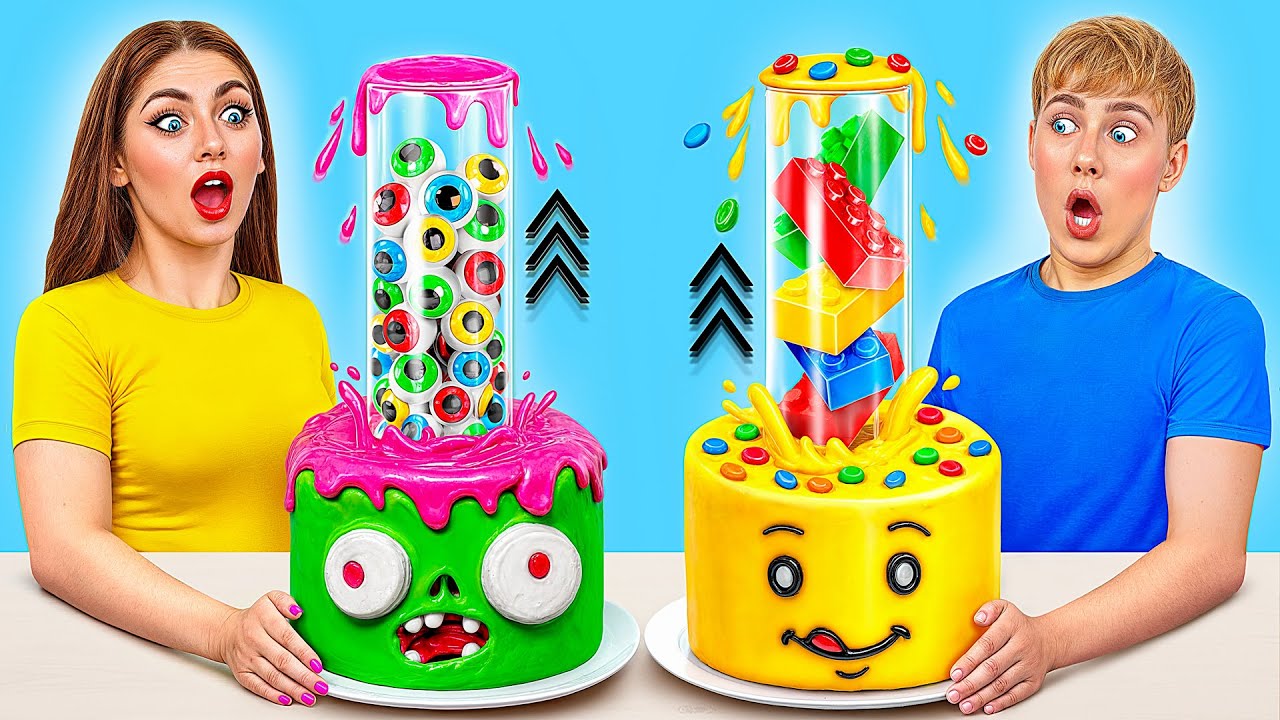 Mystery Cake Decorating Challenge by Multi DO Joy - YouTube