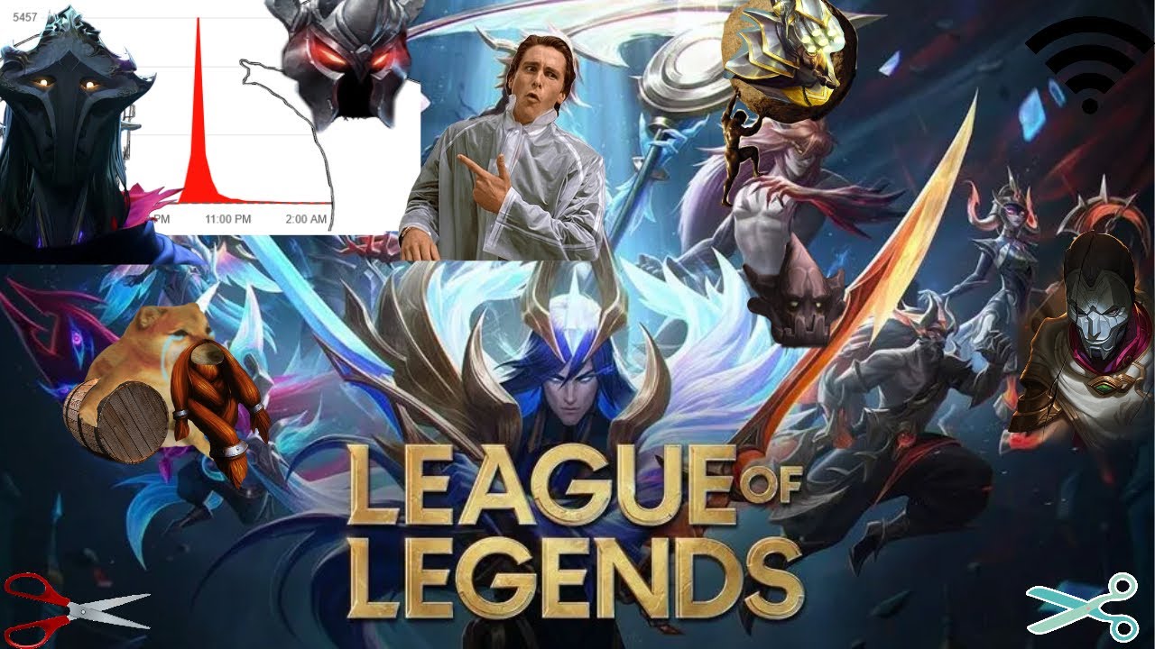Winning a LoL match while the servers are off - YouTube
