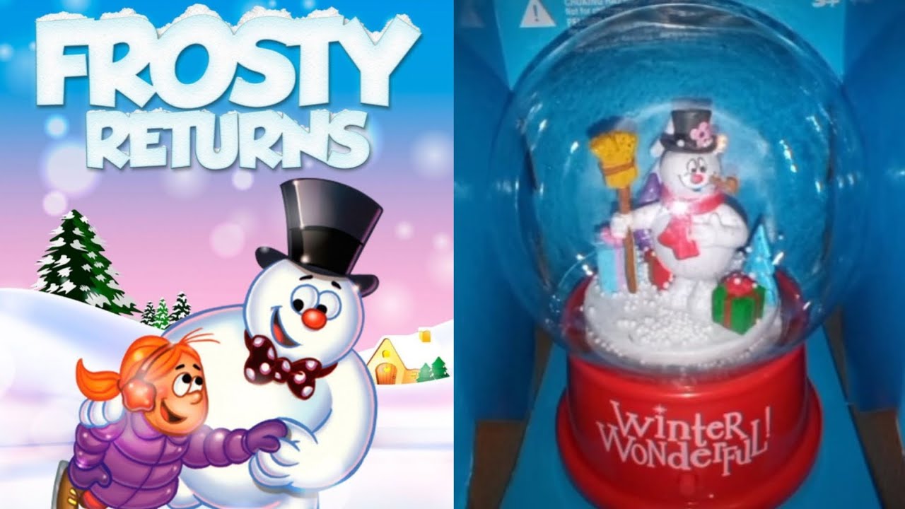 Frosty Returns Opening & Gemmy Frosty Snow Globe Theme Mashup - YouTube