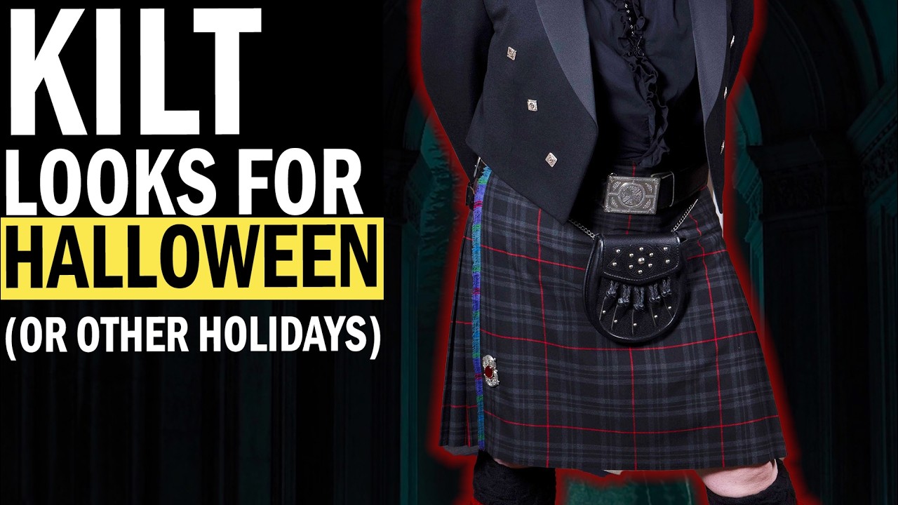 Halloween Kilt Accessories? How to Have Fun & Stay Classy - YouTube