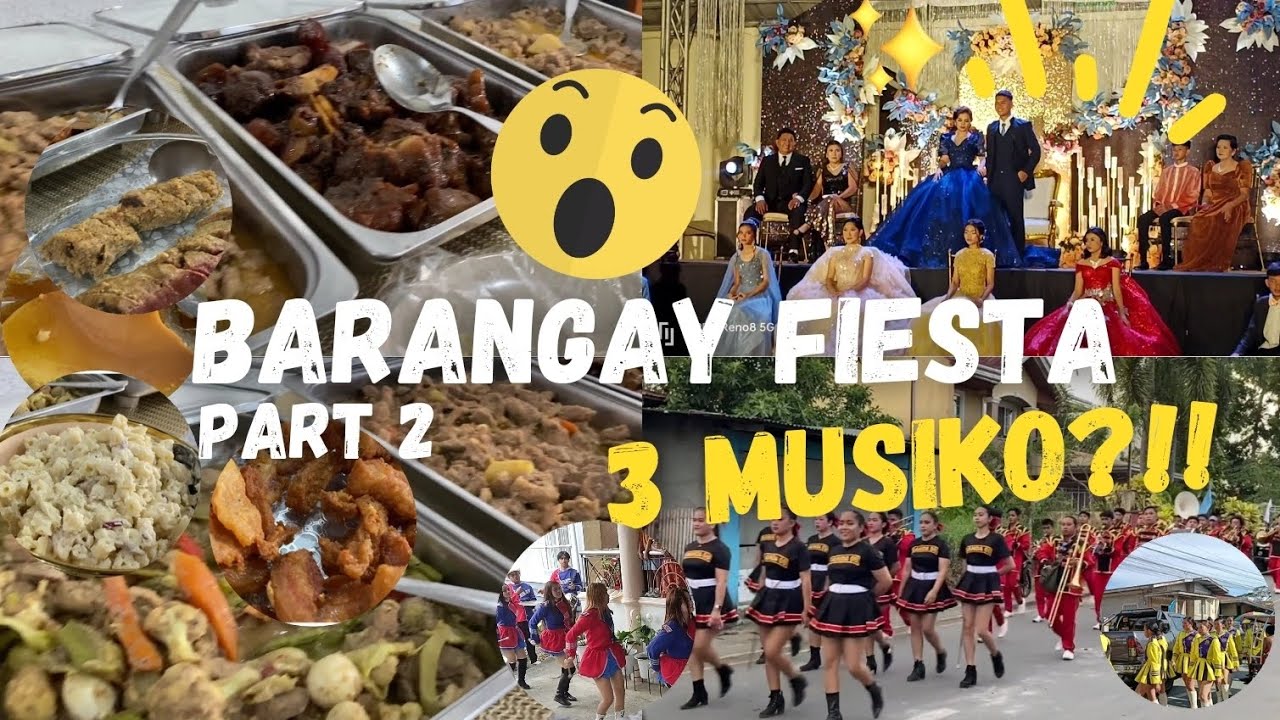 FIESTA SA BATANGAS | PART 2 | 3 MUSIKO AGAD?? | FIESTA 2023 CULTURAL ...
