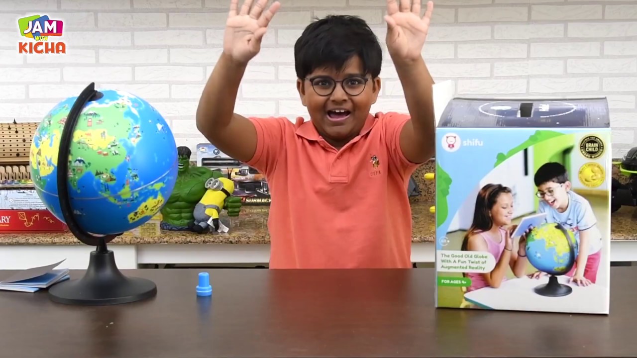 PlayShifu Orboot | Augmented Reality Smart Globe Review | Travel the ...