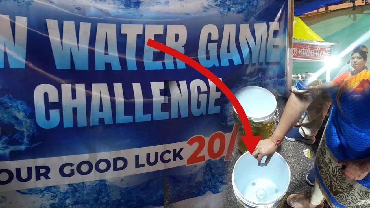 New Water Game Challenge 😨 - YouTube