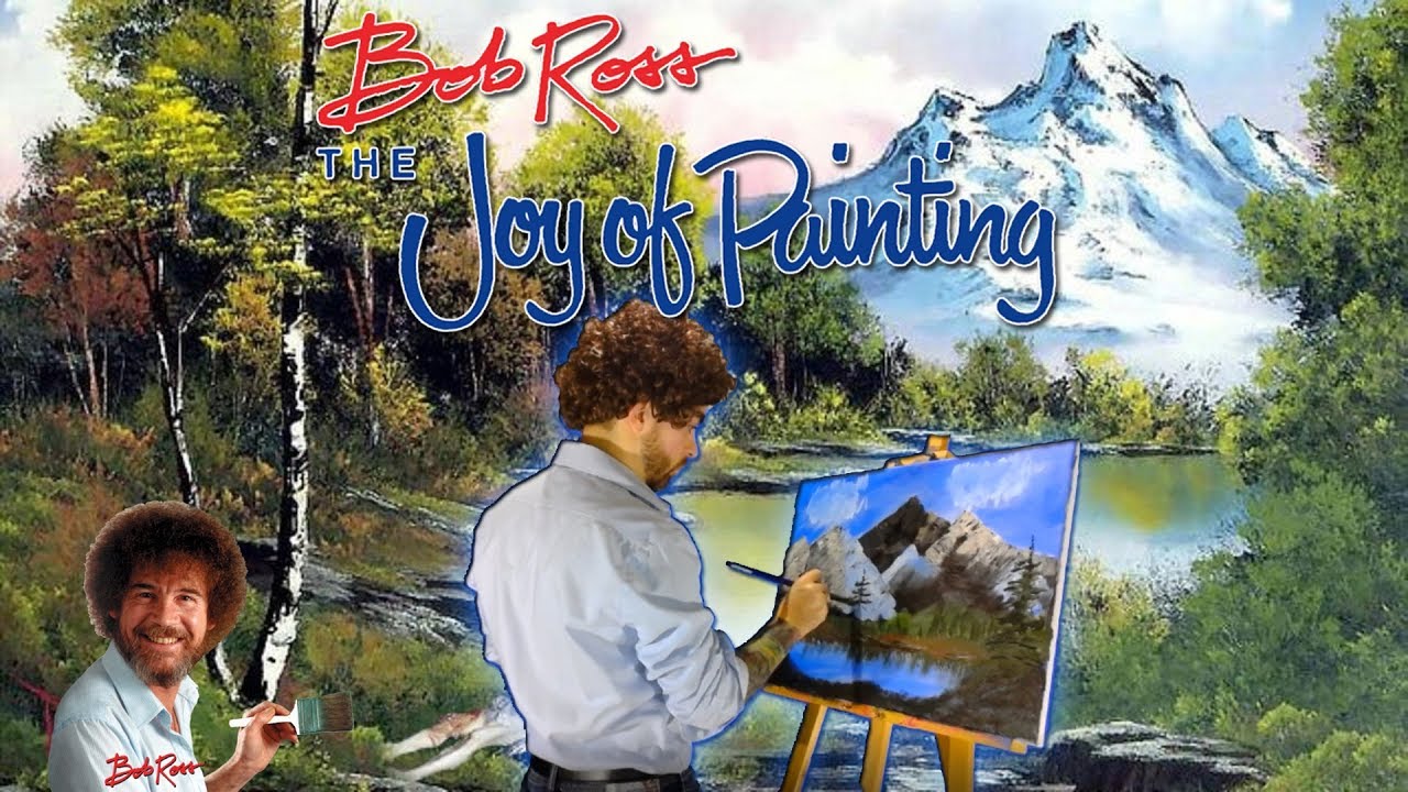 The joy of painting with Bob Ross (Halloween stream) - YouTube