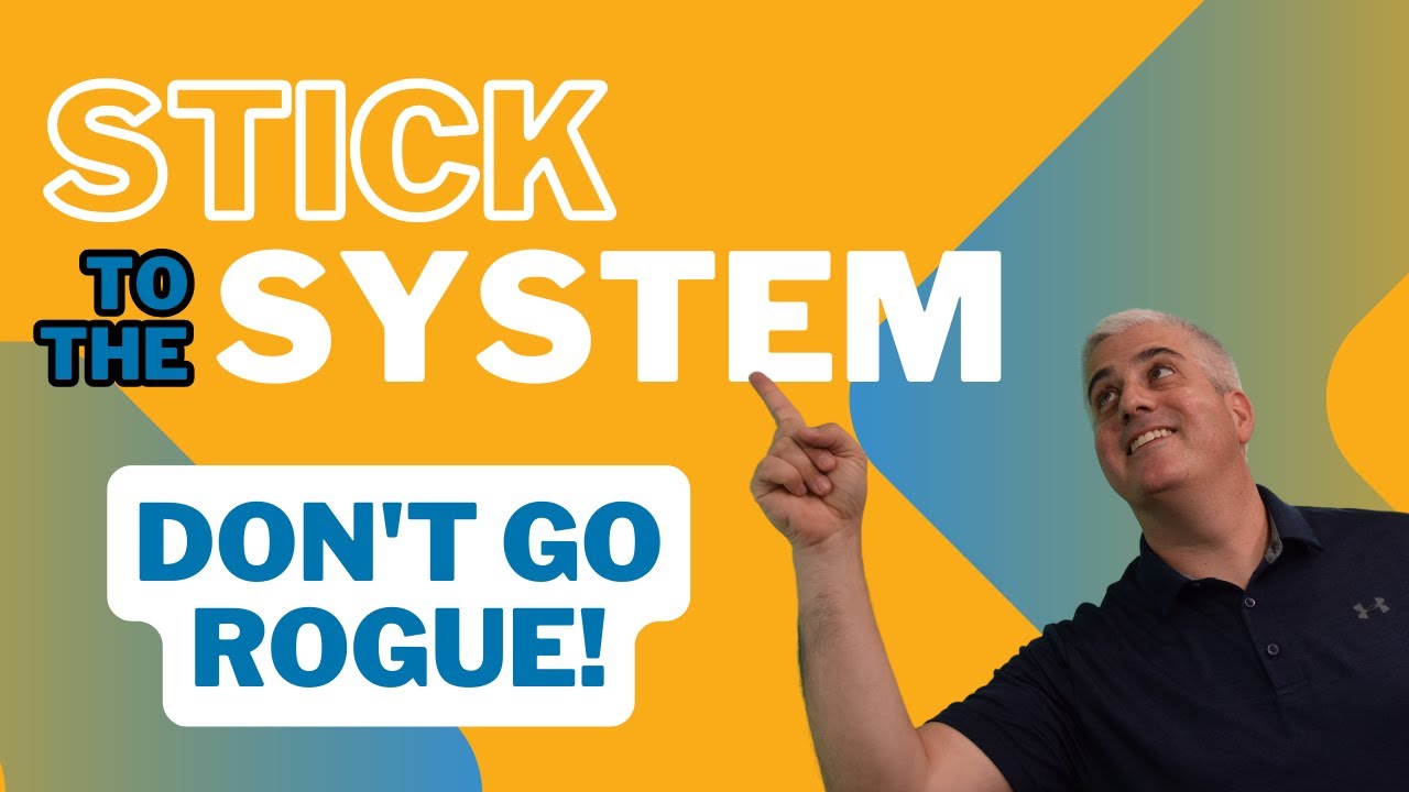 Franchise Mistake #4: Don't Go Rogue! | Stick to the System - YouTube