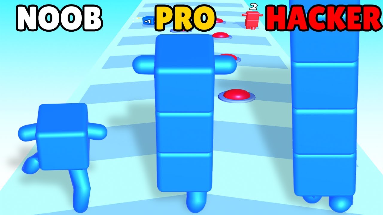 NOOB vs PRO vs HACKER in Level Up Cube 06112022 - YouTube