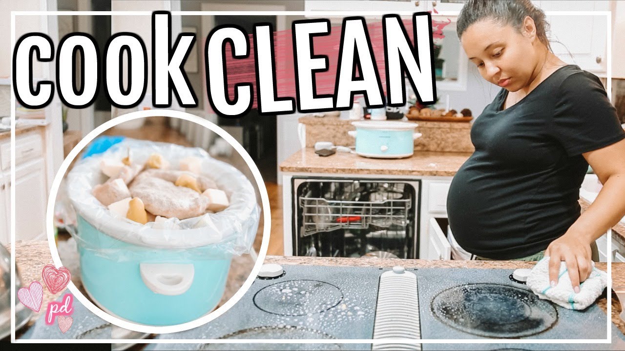 COOK & CLEAN WITH ME 2019 | DUMP & GO EASY CROCKPOT MEAL | Page ...