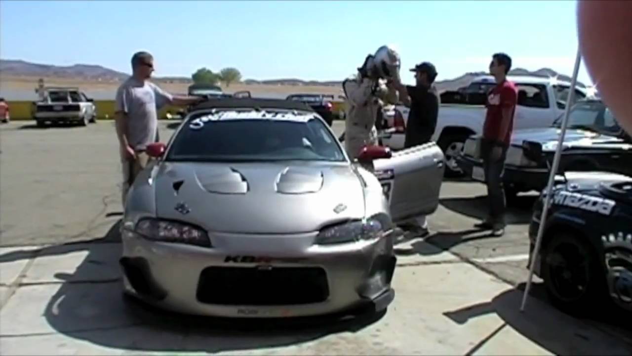 Redline Time Attack Willow Springs 2009 S-FWD victory! Eclipse Spyder ...