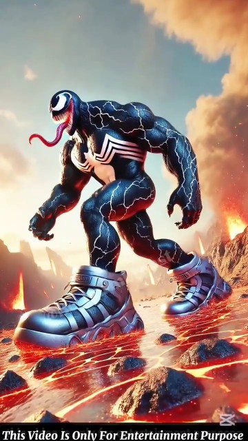 Spider-Man venom or captain America mn sy kon supergirl ko lava me se ...