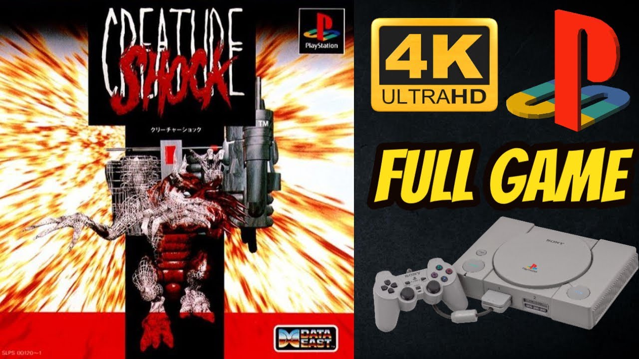 Creature Shock | PS1 | 4K60ᶠᵖˢ UHD🔴 | Longplay Walkthrough Playthrough ...