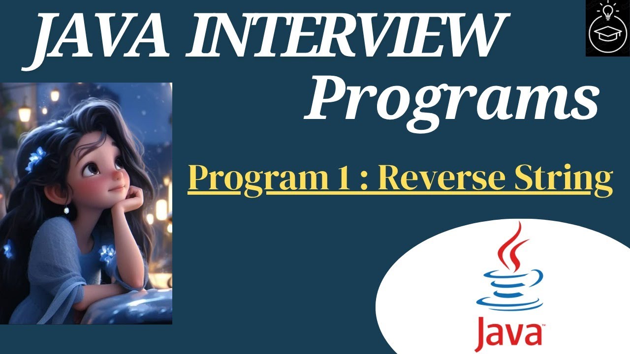 Program 1 || Reverse the String in Java - YouTube