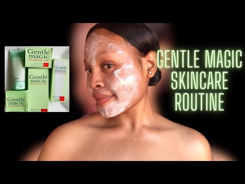 Gentle Magic Skin Care Routine🌸 - YouTube