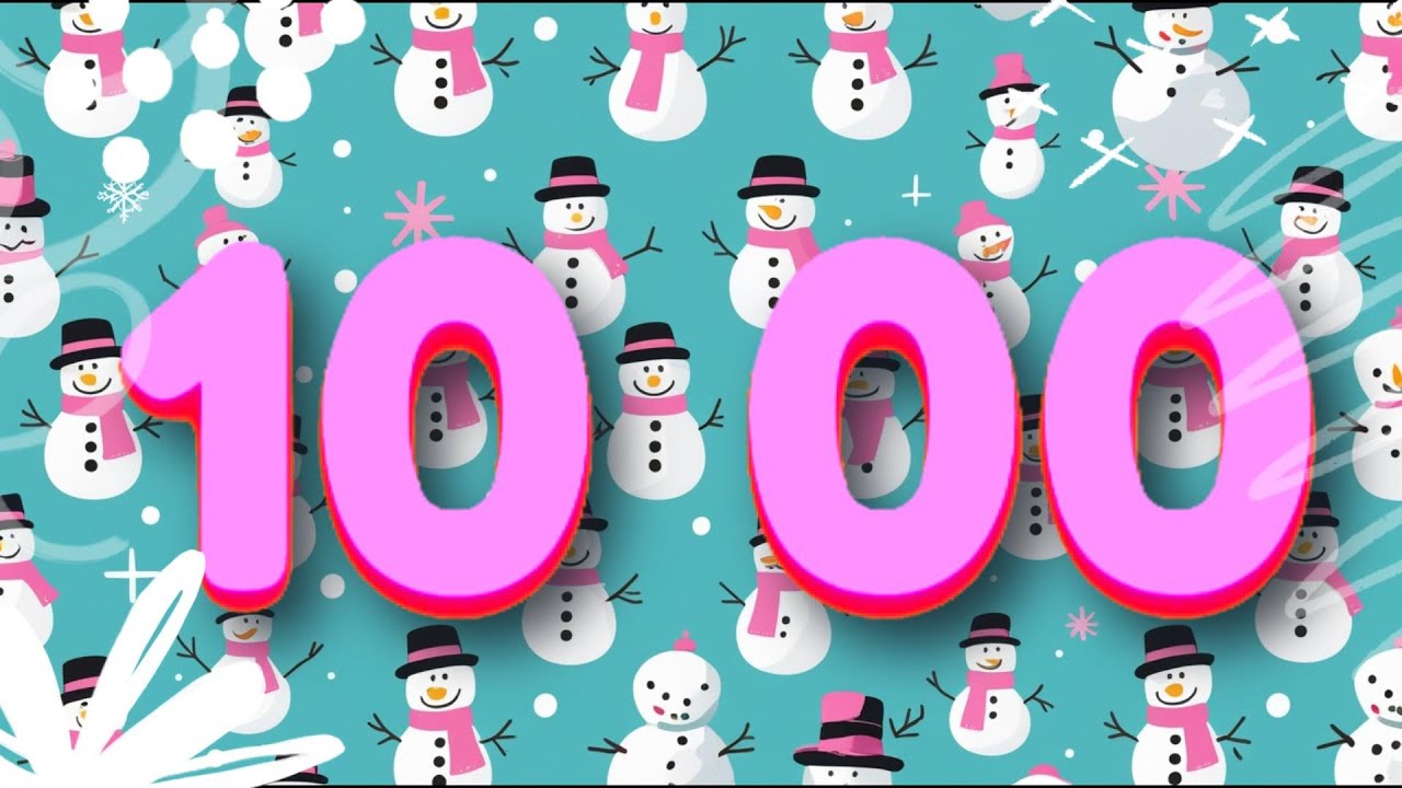 10-Minute Classroom Timer ️ Snowman Winter Theme | Cute & Calm ...
