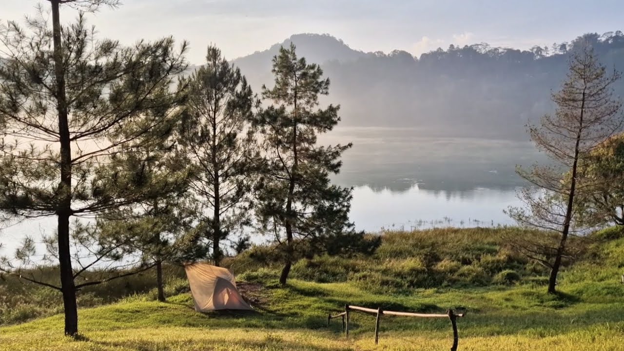 Fasilitas yang di dapat jika camping di Danau Linow. | Samsung S23 FE ...