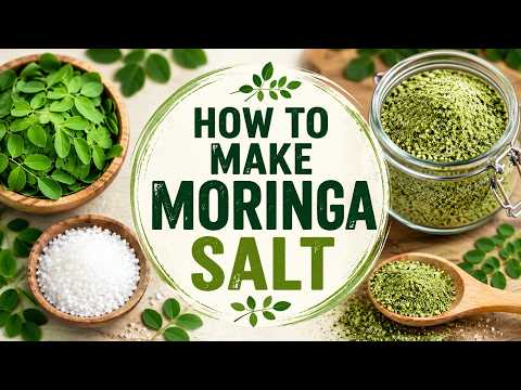 How to make Moringa Salt |Moringa Salt