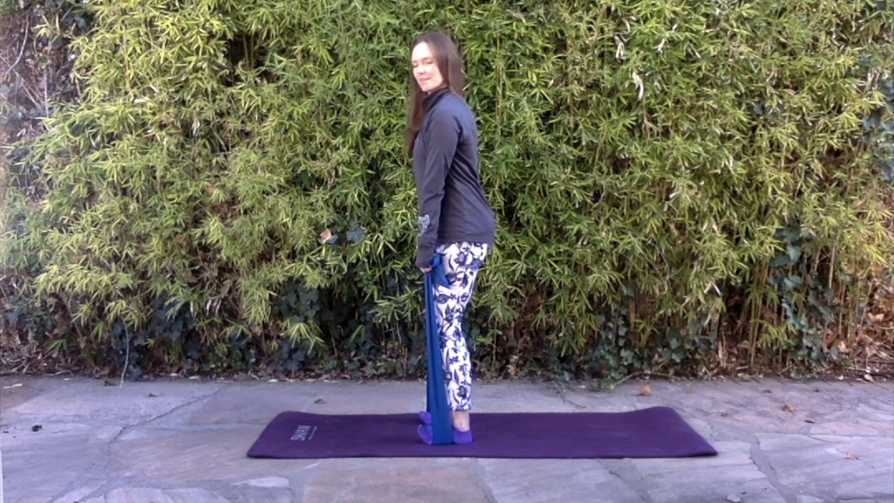 Band Romanian Deadlift RDL - YouTube