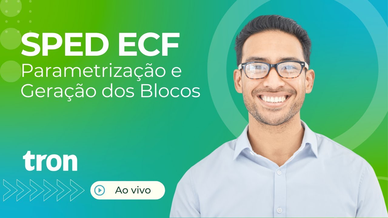 SPED ECF: Parametrização e Geração dos Blocos - YouTube