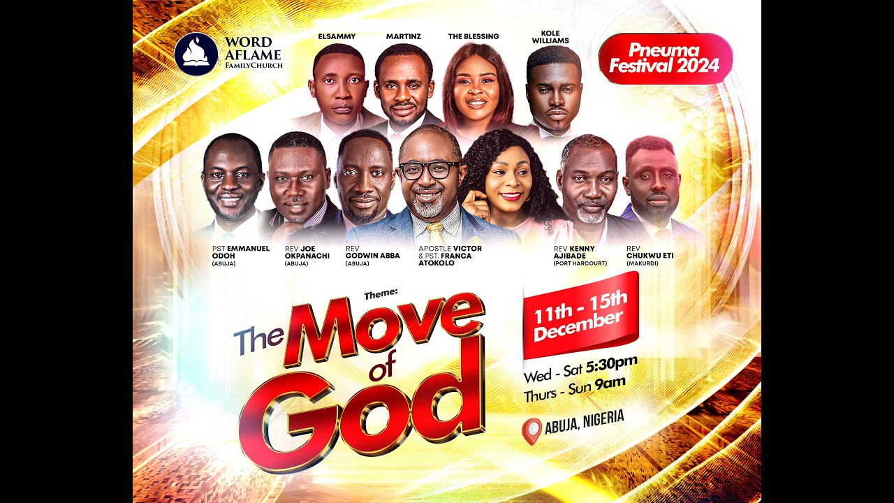 PNEUMA FESTIVAL 24 | THE MOVE OF GOD | DAY 4 | EVENING SESSION - YouTube