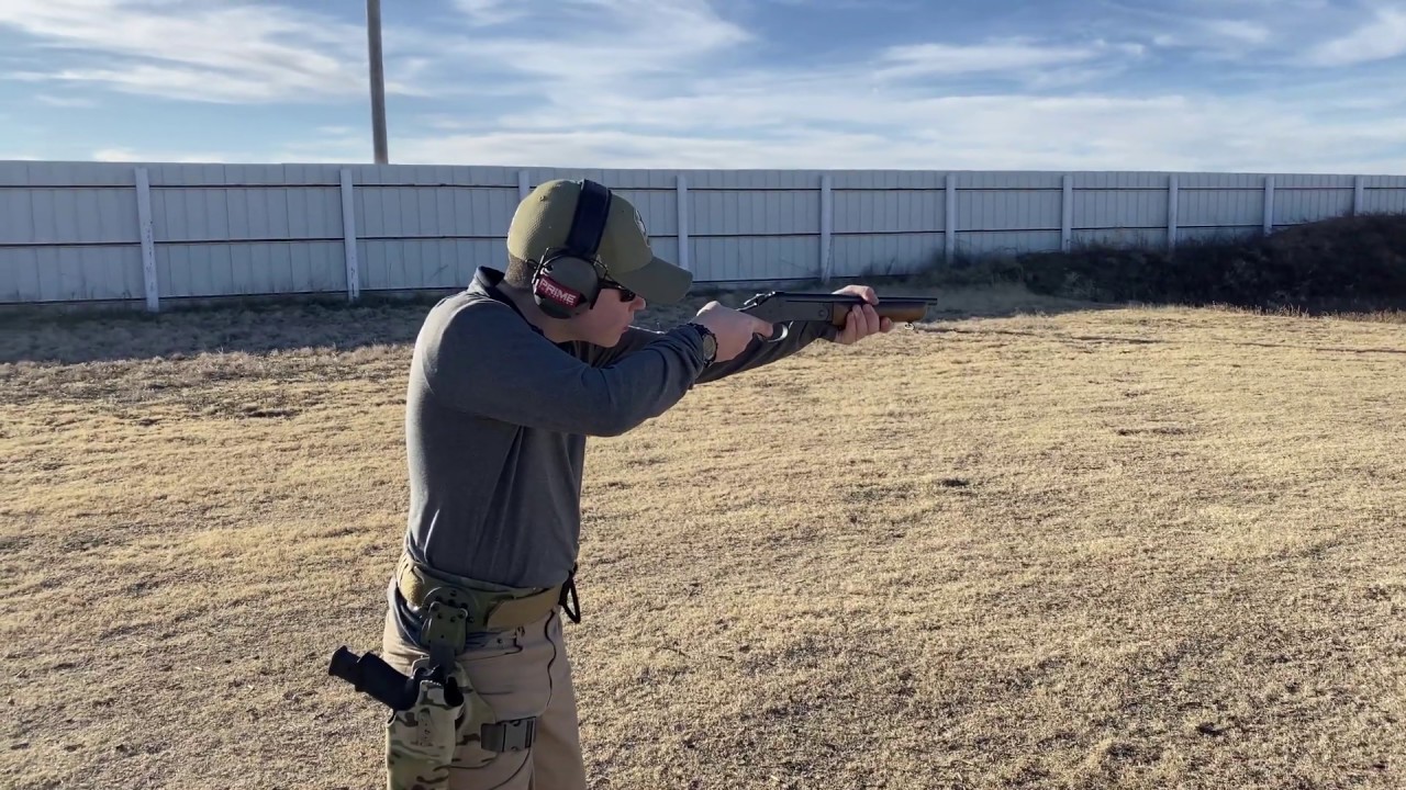 Shooting A Short Barrel Shotgun YouTube Shooting A Short Barrel Shotgun YouTube