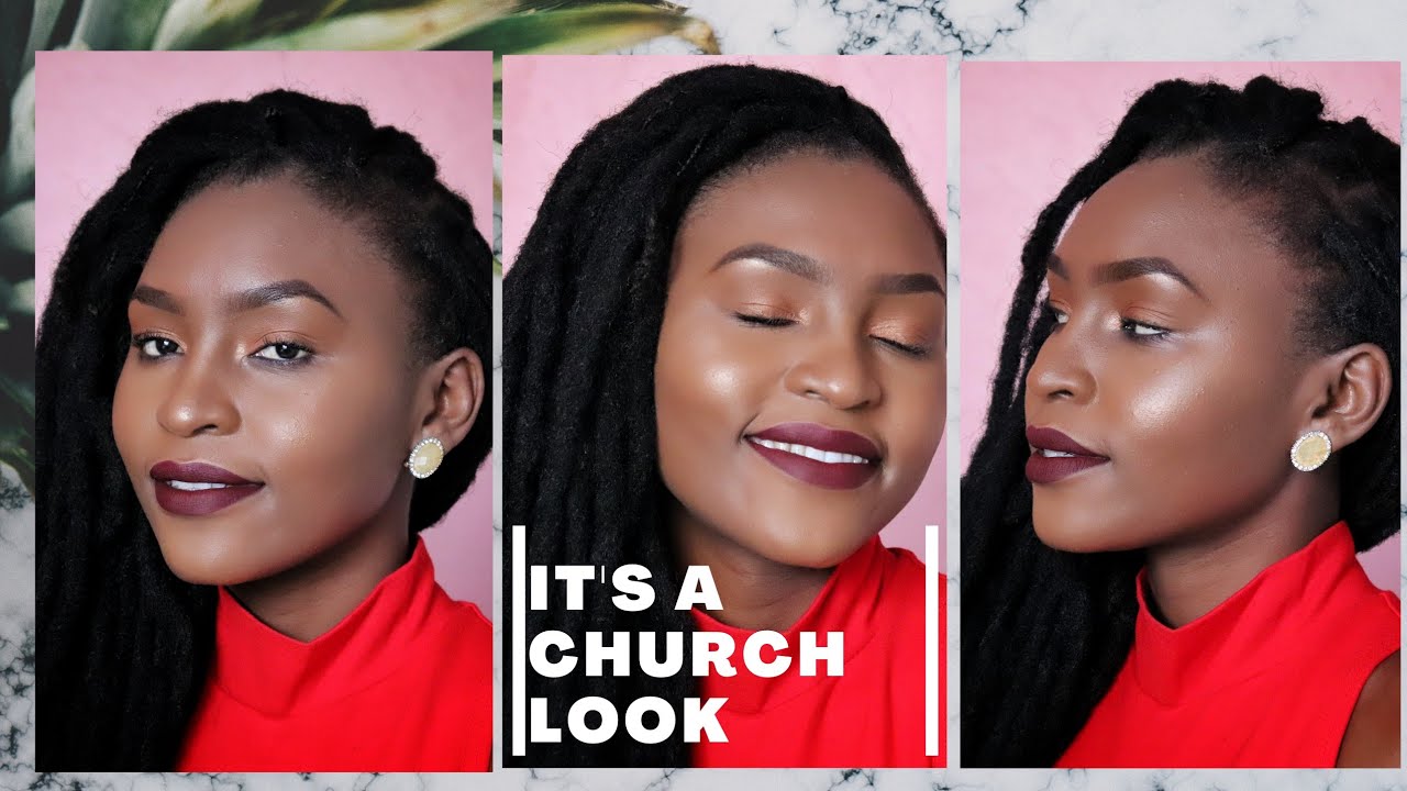 MAKEUP TUTORIAL: CHURCH LOOK! - YouTube