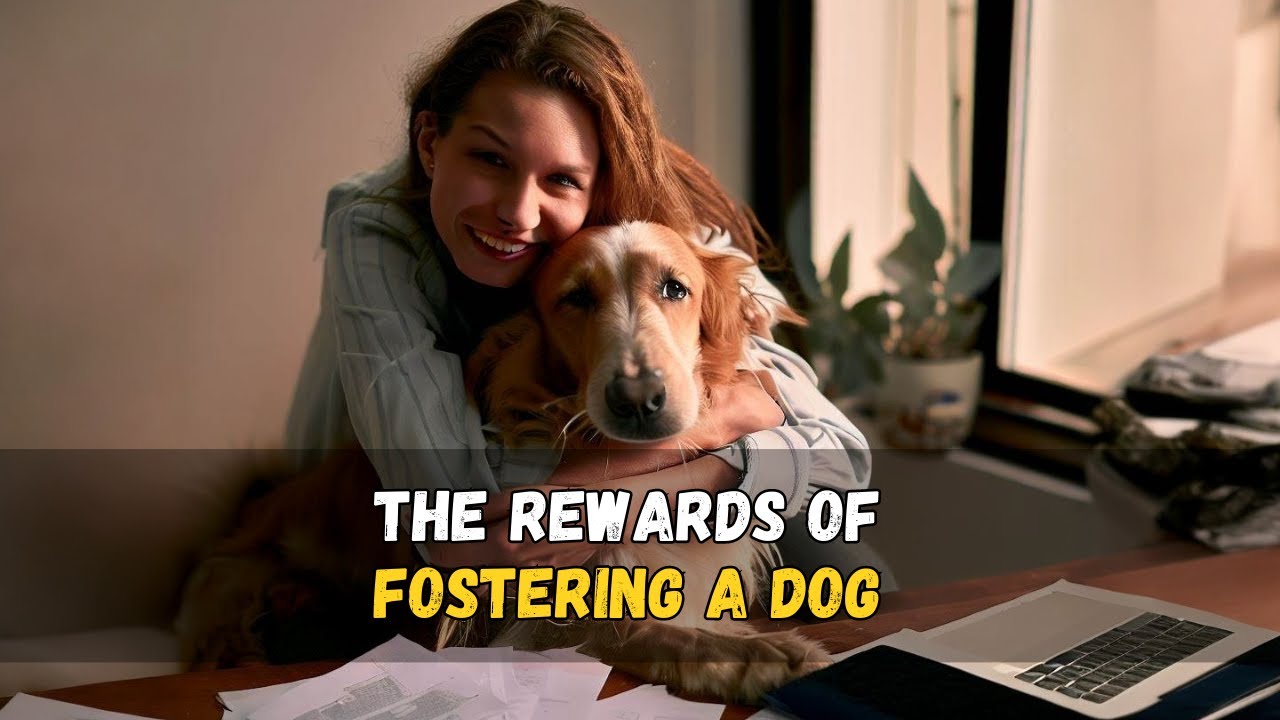 The Rewards of Fostering a Dog! 🐶👪 ️🏠 - YouTube