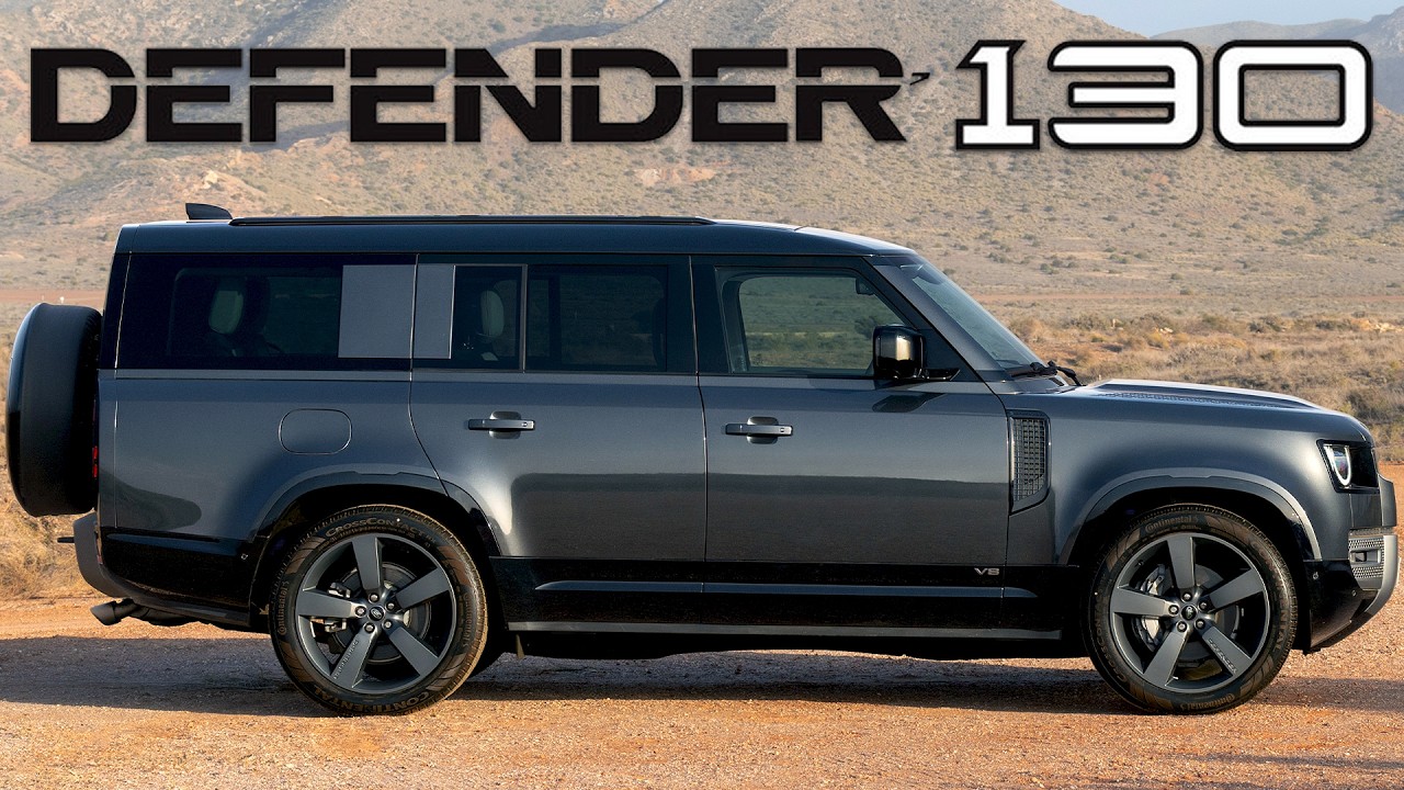 New 2025 Land Rover Defender 130 V8 - Interior | Test Drive - YouTube