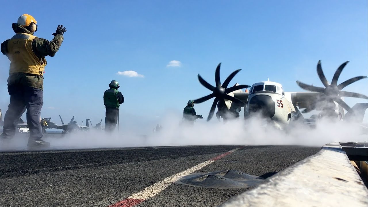 Can’t Get ANY CLOSER to a Catapult Launch - Original - YouTube