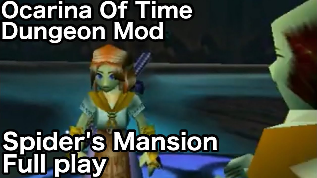 TLoZ:OoT Spider`s Mansion(ALL80)-Round3 - YouTube
