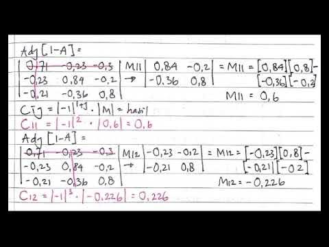 PENERAPAN MATRIKS PADA ANALISIS INPUT OUTPUT# - YouTube
