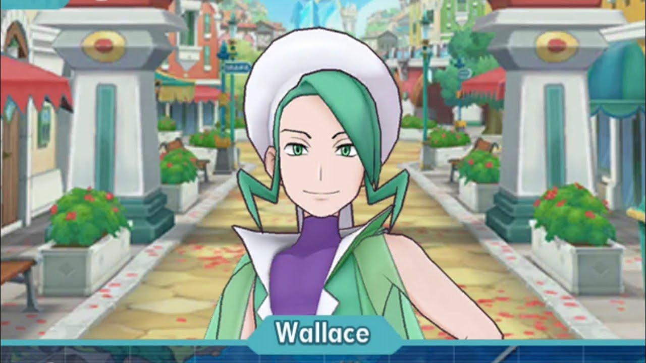 [Pokemon Masters] Sync Pair Stories - Wallace - YouTube