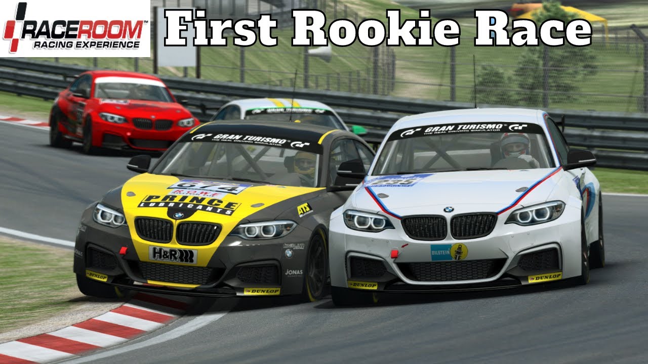 RaceRoom my first Rookie race at Zandvoort in the BMW M235i - YouTube