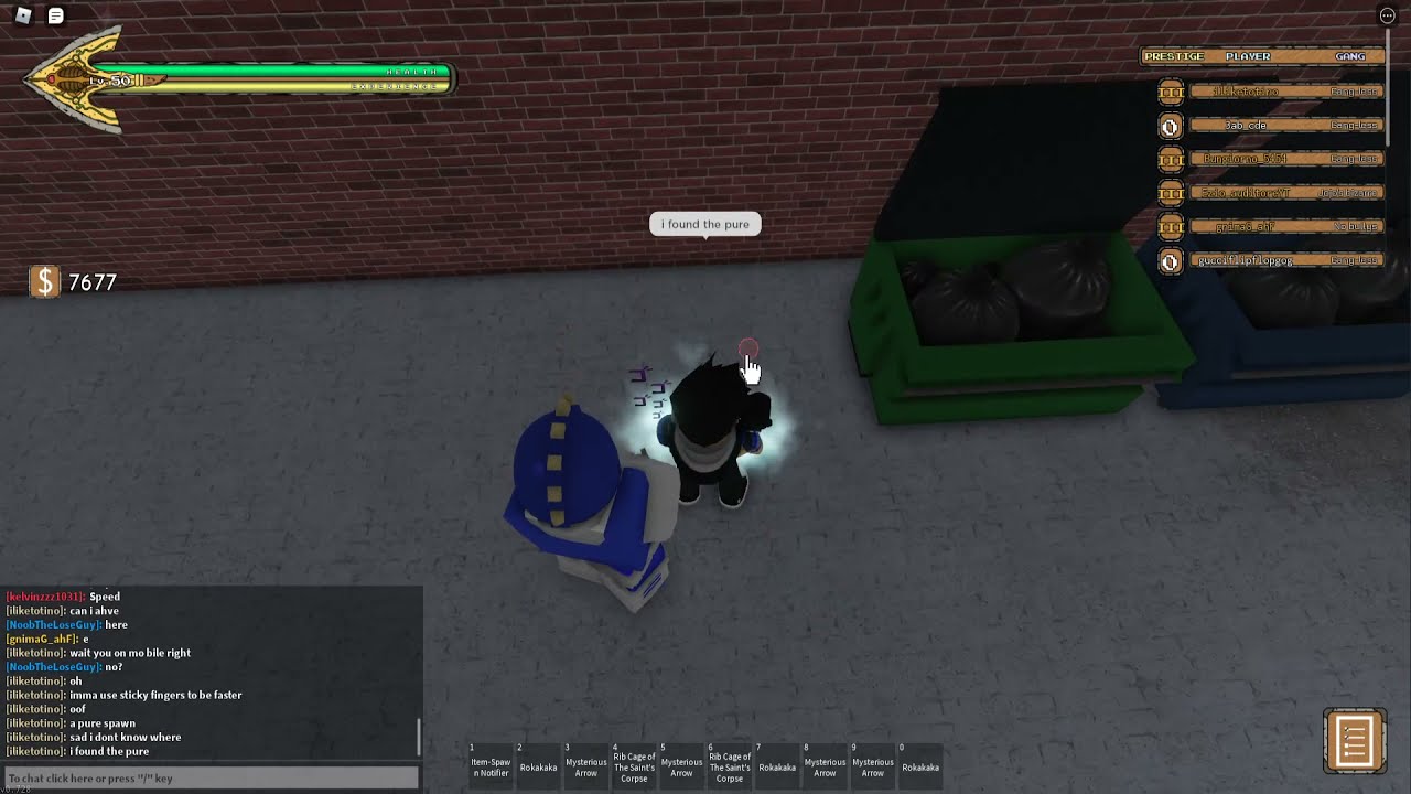 [YBA] I finally found a pure roka now. - YouTube