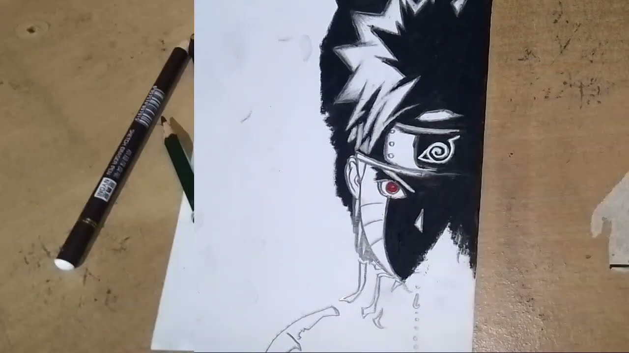 CARA GAMBAR NARUTO UZUMAKI LANGKAH DEMI LANGKAH@RONIART-W1S. - YouTube