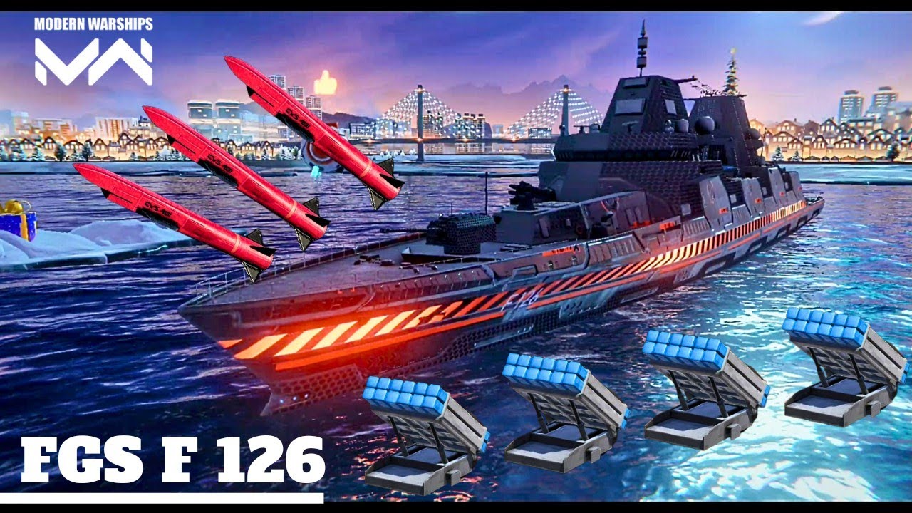 FGS F 126 - With 4x TRG-230 & CVS401 Perseus / High Fire power 🔥# ...