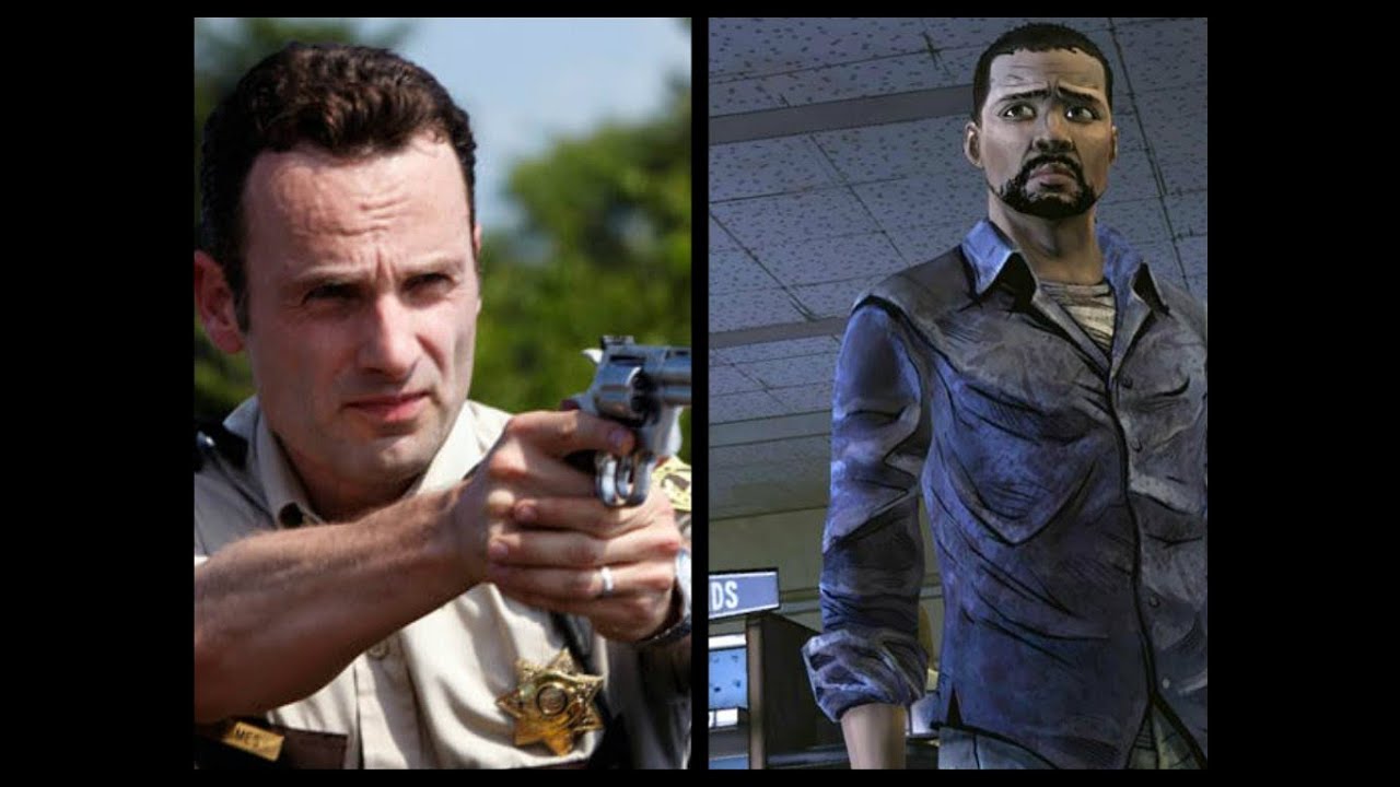 Rick Grimes Vs Lee Everett Showdown Results - YouTube